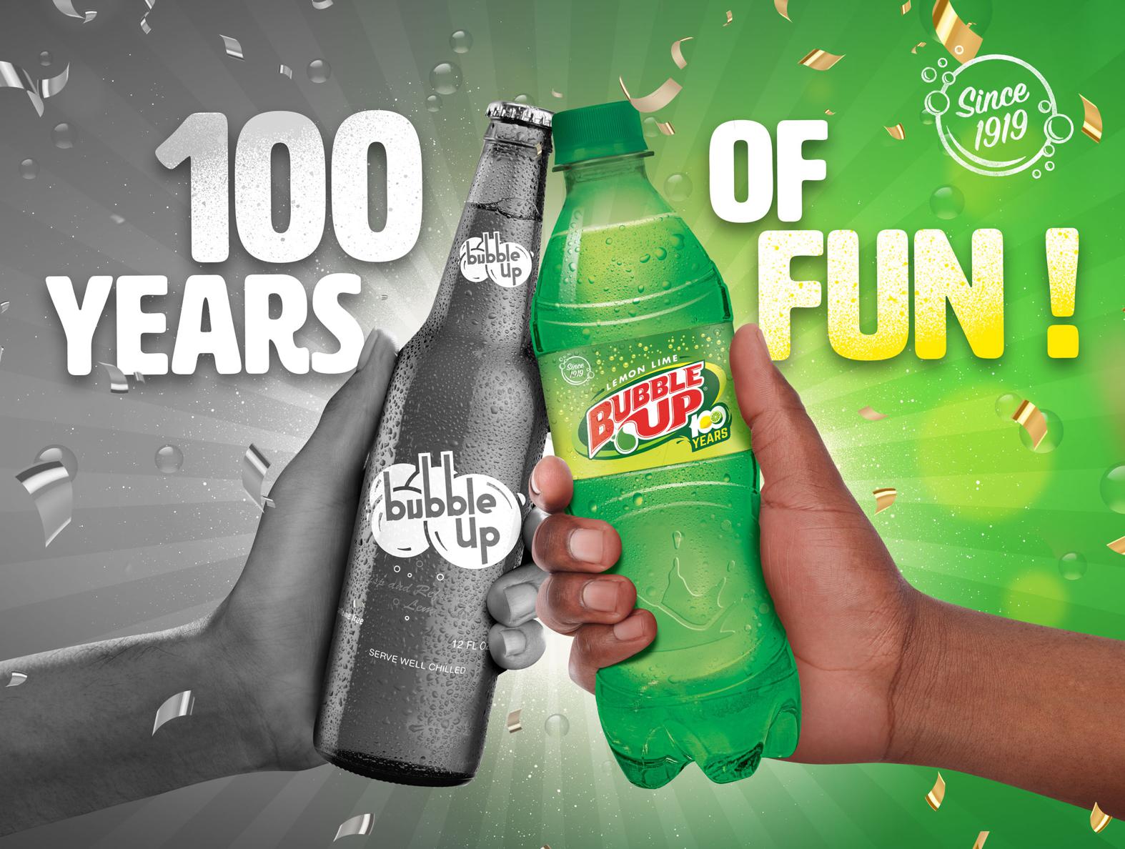 Bubble Up - Marque de boissons gazeuses aux arômes naturels de citron