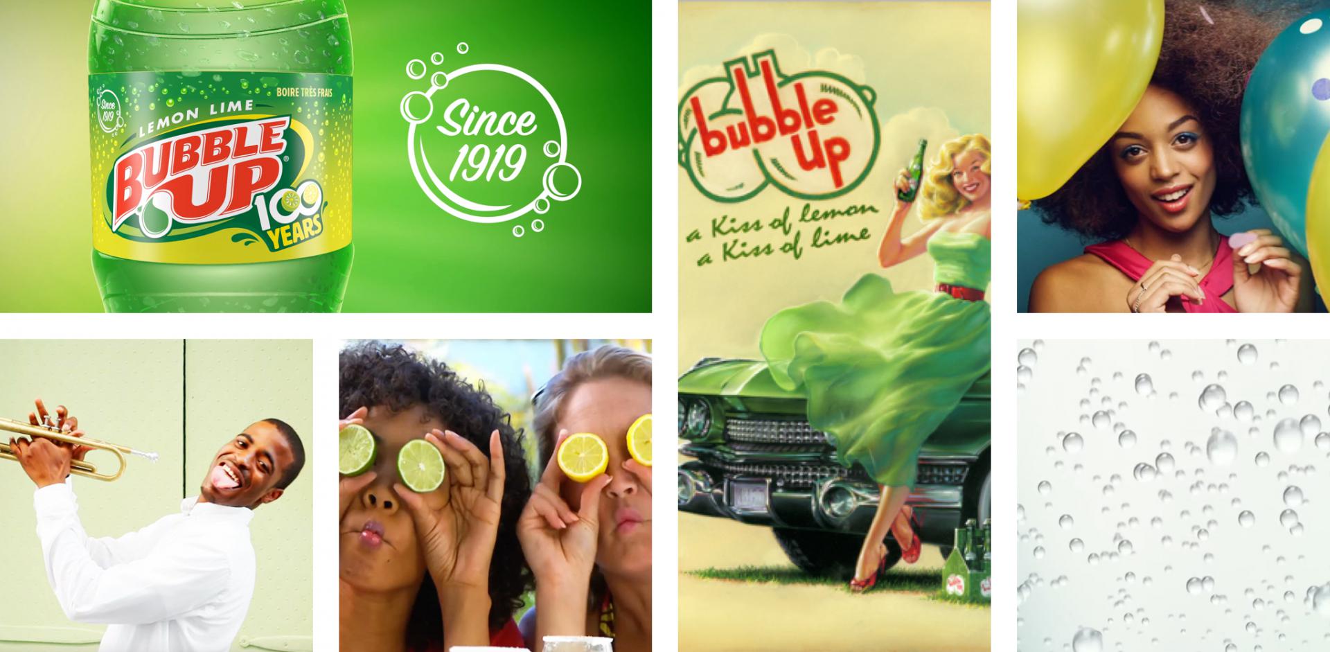 Bubble Up - Marque de boissons gazeuses aux arômes naturels de citron