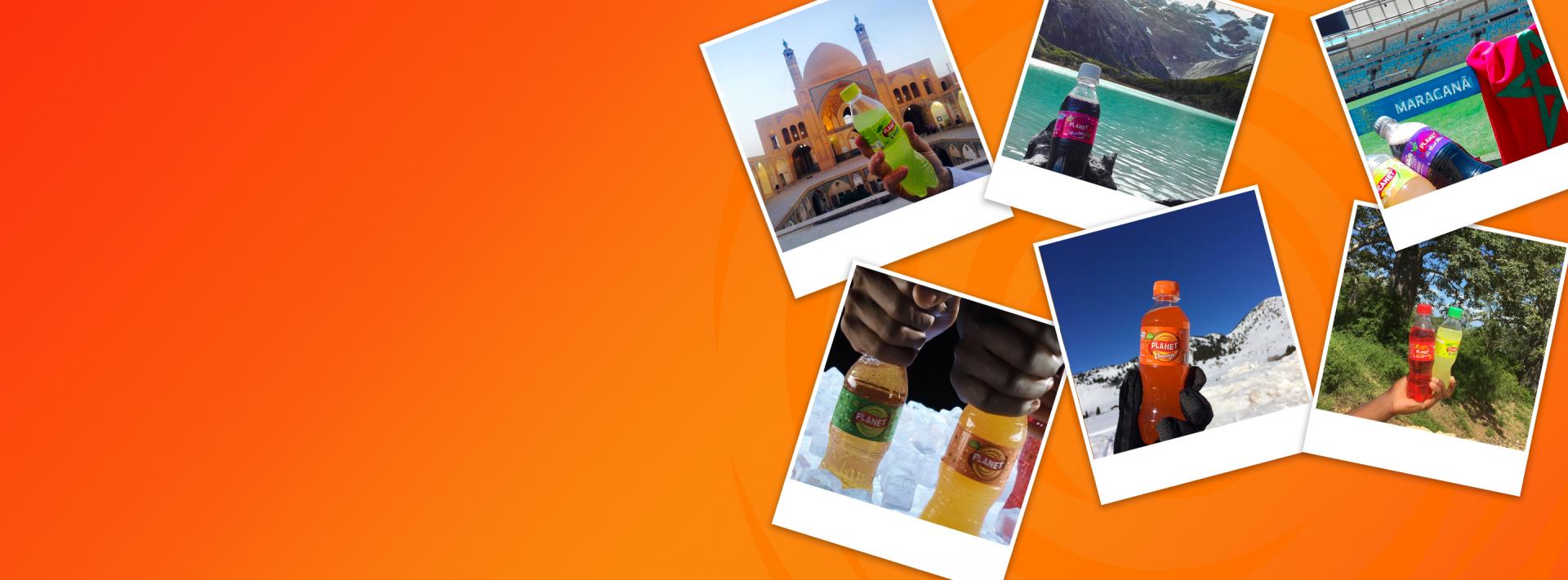 Planet - Marque de boissons gazeuses fruitées
