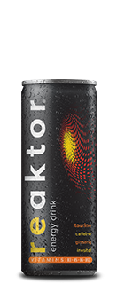 Reaktor - Marque de boissons énergisantes aux ingrédients actifs