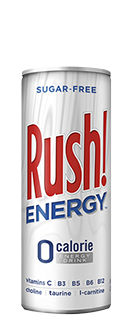 Rush! Energy - Boissons énergisantes: relevez de nouveaux défis