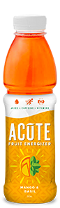 Acute Fruit Energizer - Marque de boissons énergisantes fruitées