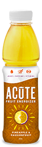 Acute Fruit Energizer - Marque de boissons énergisantes fruitées