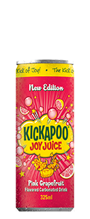 Kickapoo - Marque de soda rafraîchissante aux arômes d’agrumes
